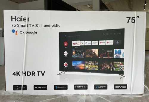 Телевизор Haier 75 SMART TV S1