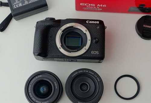 Canon EOS M6 Mark II kit 22mm & M15-45 S