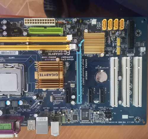 Материнская плата gigabyte GA-P31-EGS3, сокет 775