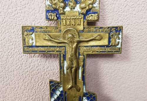Старинный крест распятие