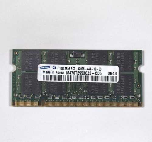 Оперативная память Samsung 1Gb, DDR2