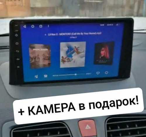 Магнитола Renault Megane 2 android