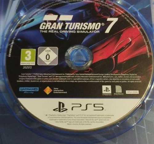 Grand turismo 7 ps5 диск