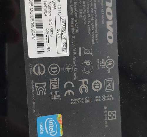 Неттоп Lenovo Q190