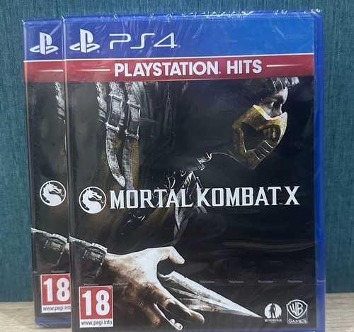 Игра PS4 Mortal Kombat X. Диск новый