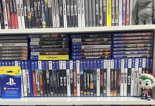 Игры PS4 PS5 nintendo (В пленке)