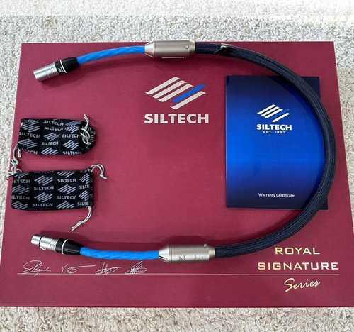 Siltech Golden Eagle Double Crown 1m XLR AES EBU