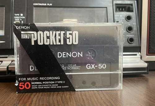 Аудио кассета denon pocket GX-50