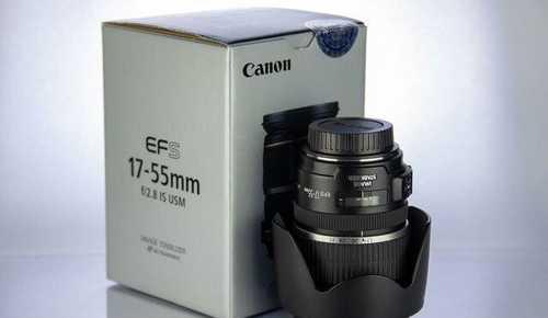 Объектив Canon EF-S 17-55mm f/2.8 IS USM