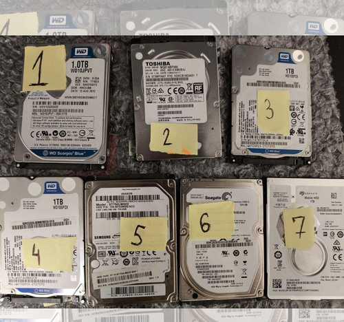 Жесткий диск hdd 2.5 для ноутбуков и пк