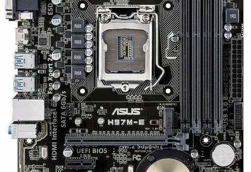 Материнская плата LGA 1150 asus H97M-E