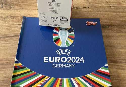 Наклейки Topps Euro 2024