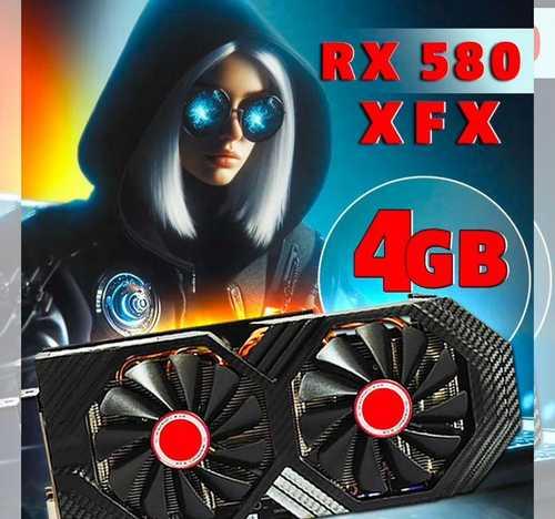 Видеокарта radeon RX580 4gb