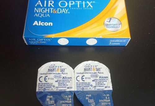 Линзы контактные AIR optix