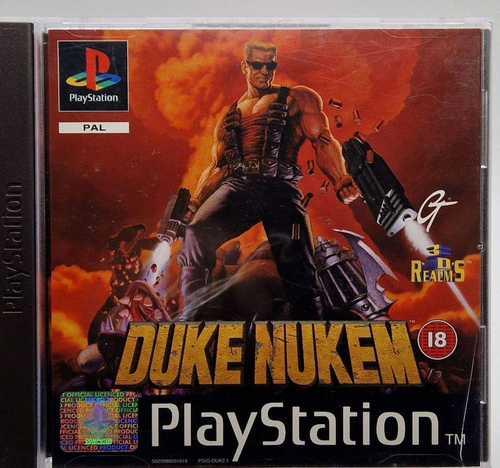 Duke nukem ps1 Лицензия PAL