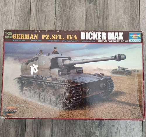 Сборная модель танка Dicker Max 1:35