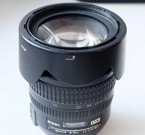 Объектив для Nikon AF-S 18-70 1:3,5-4,5G ED DX