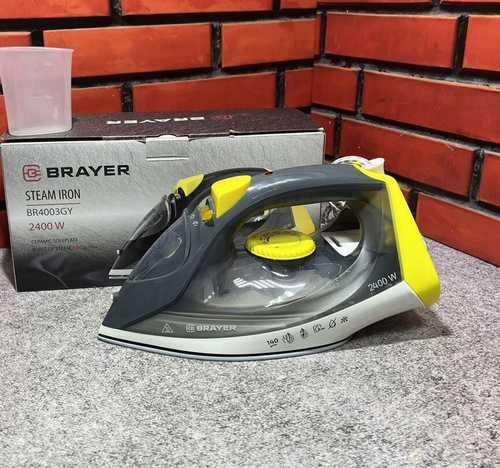 Паровой утюг brayer BR4003GY