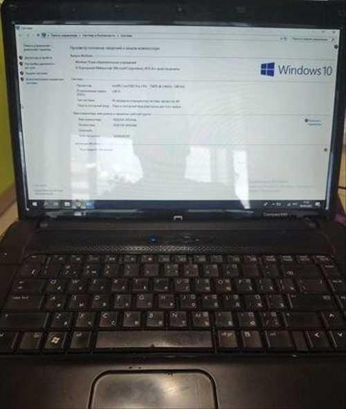 Ноутбук HP delphi D40 Compaq 610