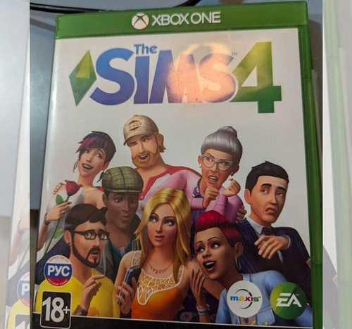 Sims 4 xbox one диск в идеале