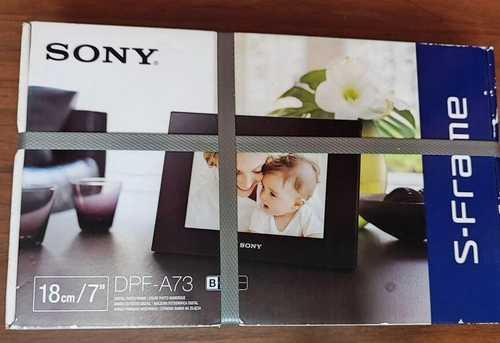 Электронная фоторамка sony DPF-A73