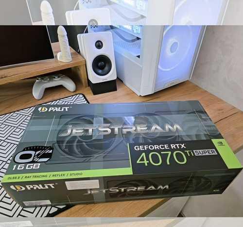 Видеокарта Palit RTX 4070 Ti super JetStream OC