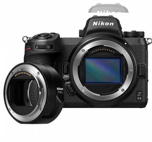 Фотоаппарат Nikon Z6 II   FTZ Adapter