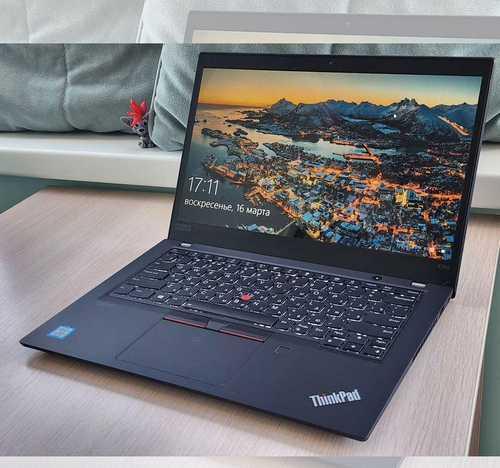 ThinkPad X390 #180 13.3"глян.IPS с подсвет.клавиат