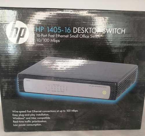 Коммутатор HP JD858A V1405-16 (16 ports 10/100, Un