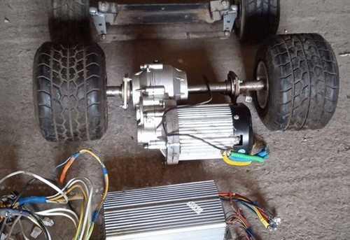 Электродвигатель с дифференциалом 48v 2200w