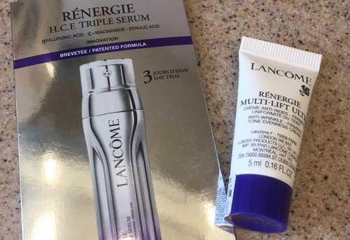 Сыворотка и крем lancome