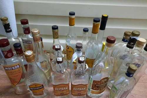 Коньячные бутылки