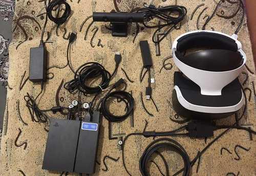 VR очки для PS4 + переходник для PS5