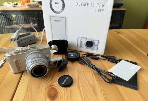 Компактный фотоаппарат olympus pen epl-8