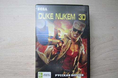 Картридж сега sega Duke Nukem