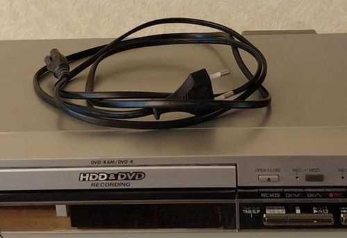 DVD-RAM и HDD-рекордер и проигрыватель Panasonic