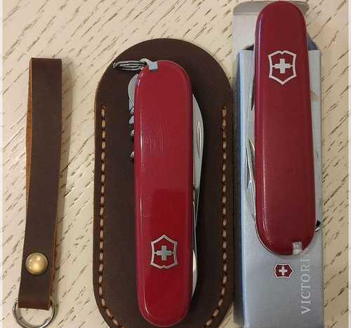 Кожаный чехол для ножа Victorinox 91 мм