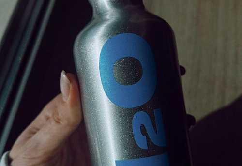 Бутылка для воды металлическая