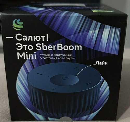 Колонка sber boom mini