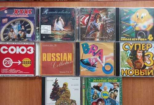 Музыкальные cd диски (Сборники 80-90х)