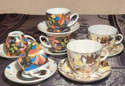 Чайные пары лфз и набор кофейный F. milani
