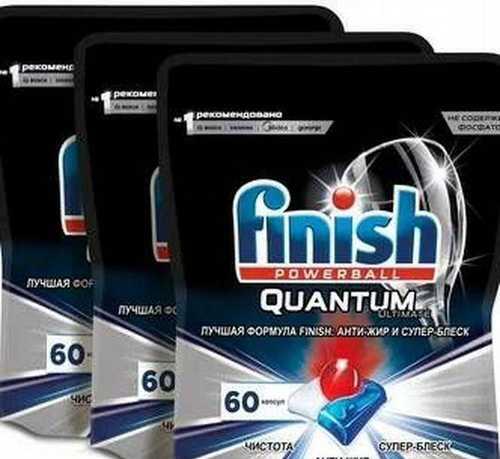 Капсулы Finish Quantum Ultimate для посудомойки