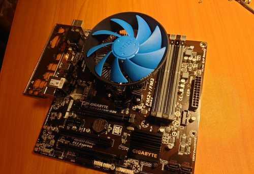 Материнская плата gigabyte GA-F2A78M-D3H + A10