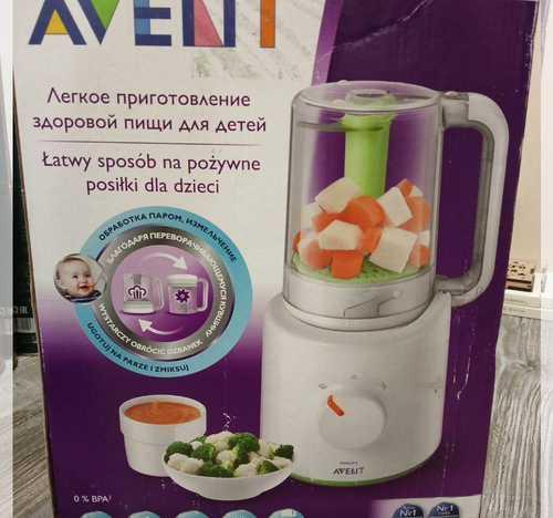 Пароварка блендер philips avent