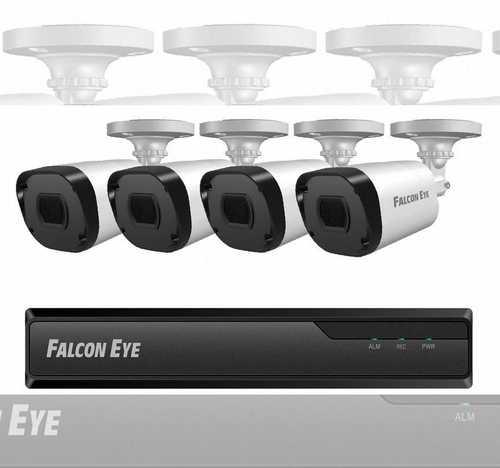 FE-104MHD KIT дача SMART Falcon Eye Комплект видеонаблюдения