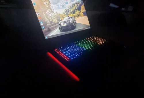 Геймерский ноут RGB клавиатура+ боковая подсветка