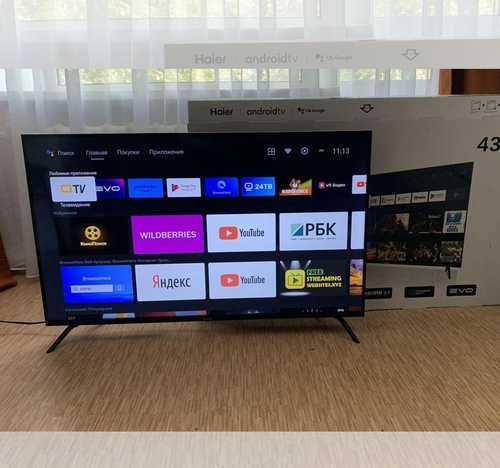 Телевизор Haier 43 SMART TV S1 43" (109 см)