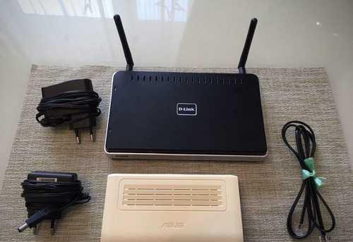 Wi-Fi роутер D-Link DIR-615 и asus RX3041 V2