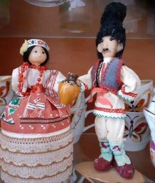Куклы СССР лотом парочка молдаване