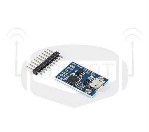 Плата attiny85 UNO mini usb